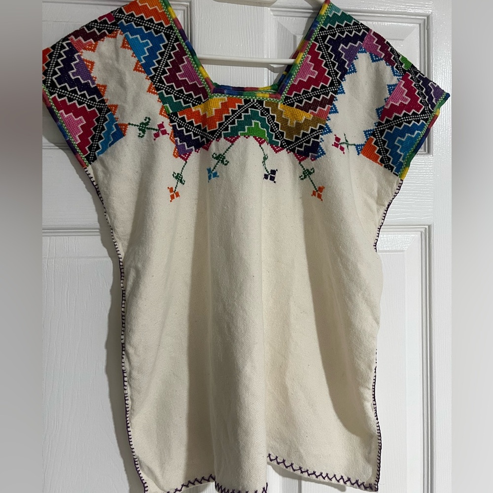 Huipil Mexican Purepecha Michoacan Cocucho - Gem